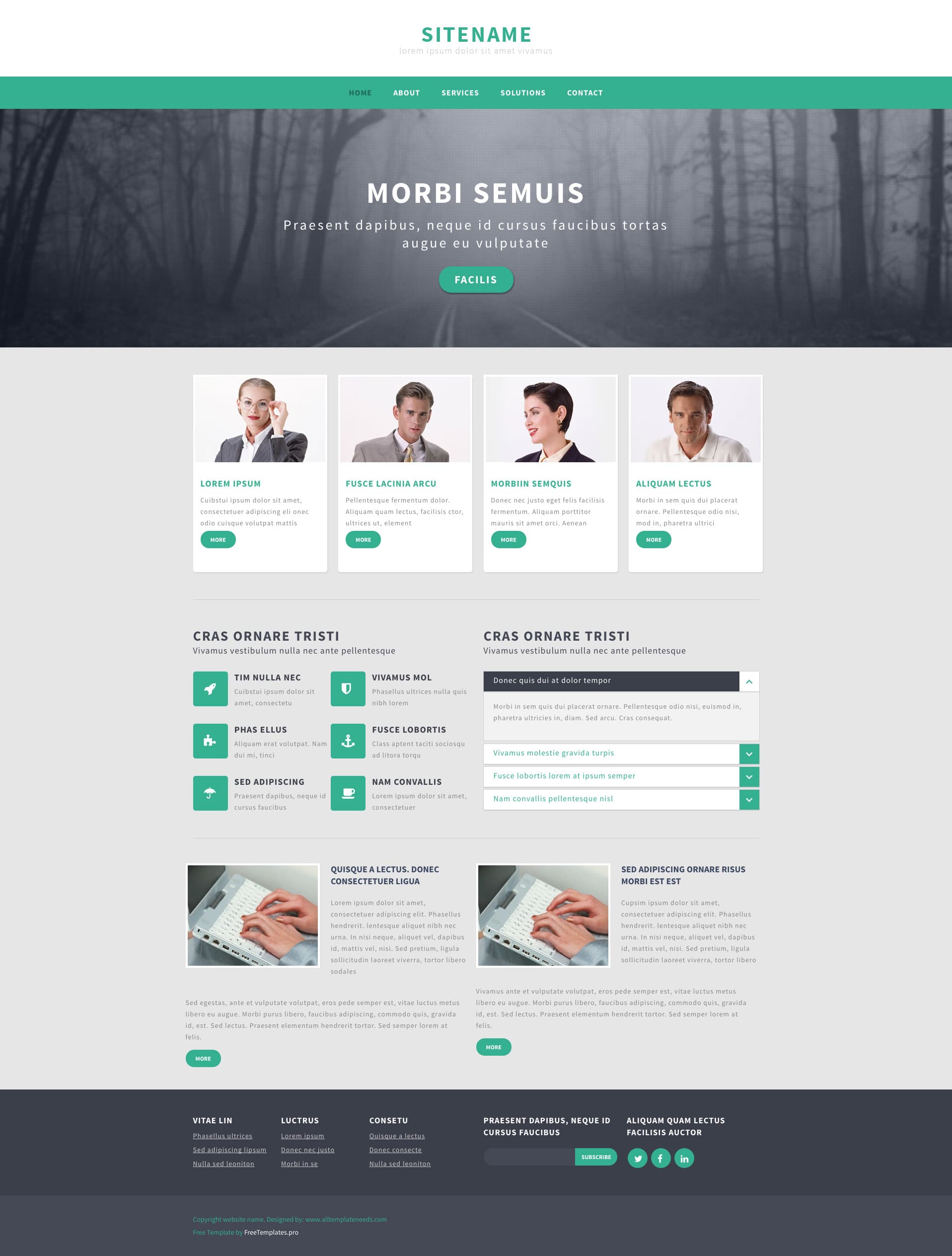 Responsive Website Template HTML | Free HTML5 Templates